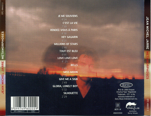 CD диск Jean Michel Jarre EU 2000 mintmint — фото 1