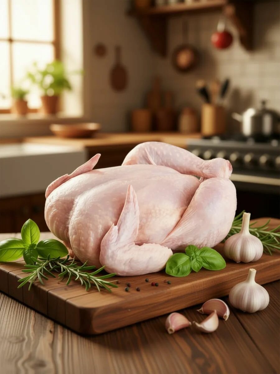 Тушка курицы зернового откорма 1,65 кг, Ферма Евгения Рошаля