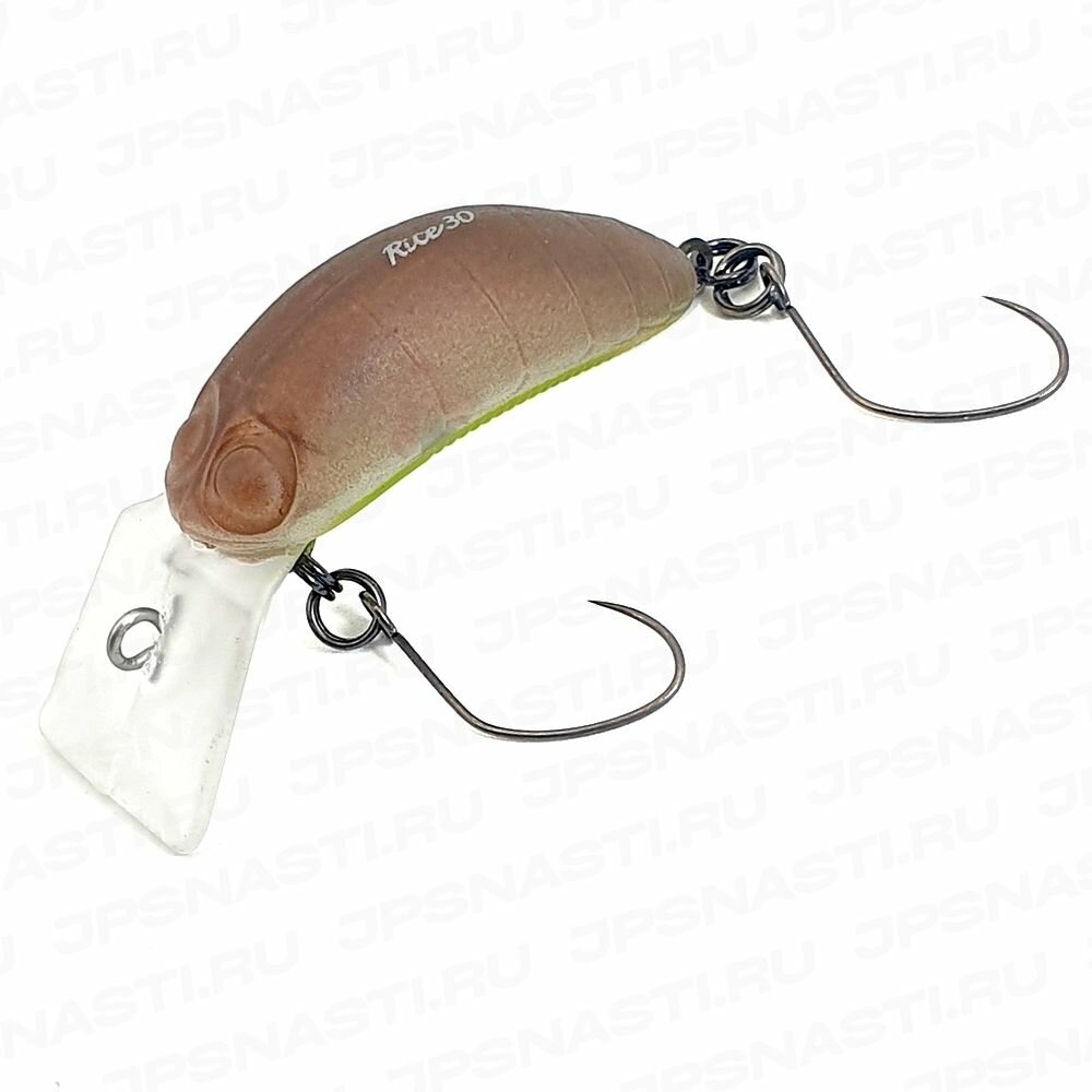 Японский воблер на форель Nories Rice 30, 1.8 гр, 314 / Форелевые приманки для рыбалки