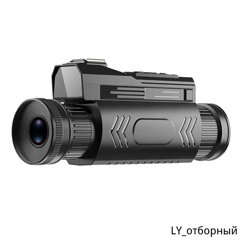 Очки ночного видения D12 4K HD с Wi-Fi, 28-кратным оптическим зумом и 2-мегапиксельным инфракрасным прицелом. Приборы ночного видения.