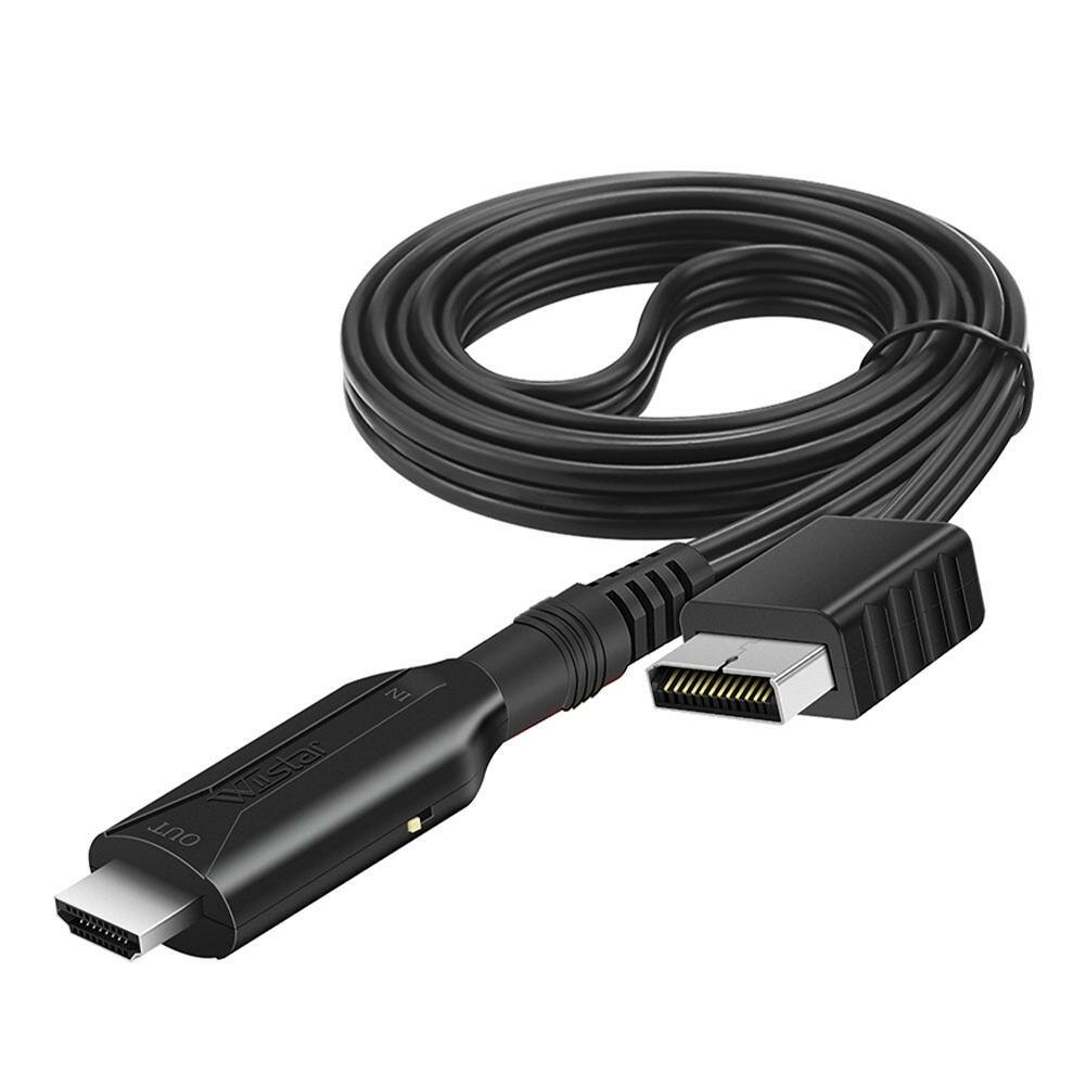 Конвертер PS2 в HDMI 1080p Адаптер для PlayStation 2 с Поддержкой 720P/1080P, Цифровой Переходник для Современных Телевизоров