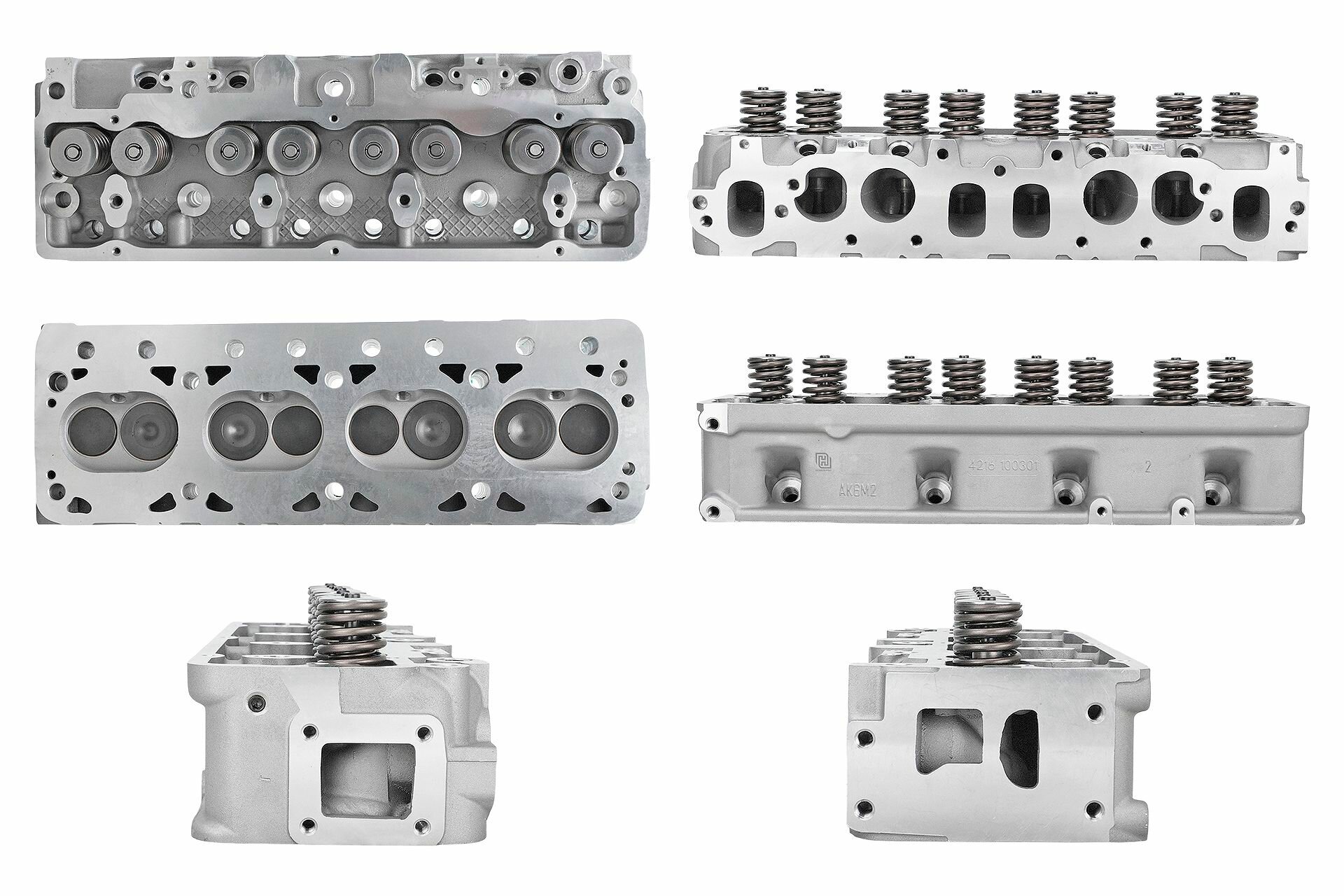 Головка блока в сборе с клапанами УМЗ 402,4216, Газель, Соболь, под ГБО (HD77570)