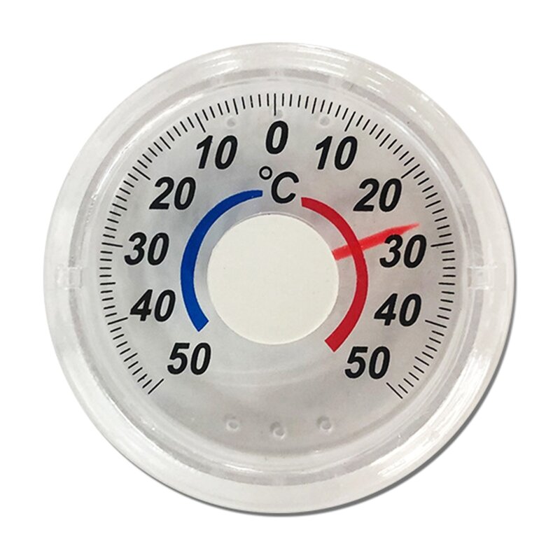 Оконные Термометры Температура В помещении/На открытом воздухе Настенный Измеритель Температуры, Подходящий для бытовых диапазонов -50 ° C ~ 50 ° C PP