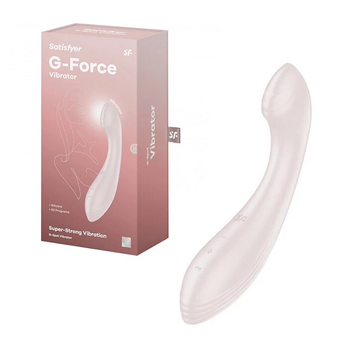 Вибростимулятор для точки G Satisfyer«G-Force»10 режимов вибраци, белый