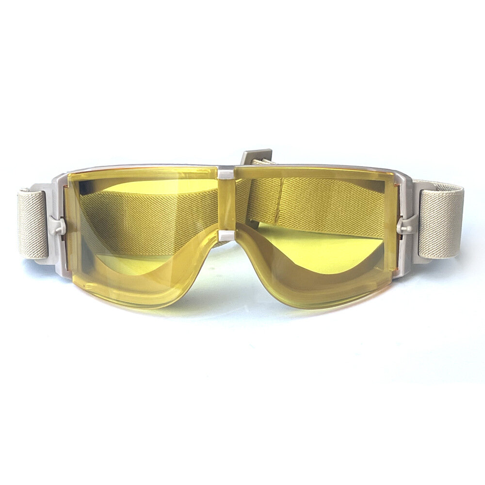 В наличии тактические защитные очки для реалистичной игры в CS, ударопрочные и противоударные тактические очки X800, защитные очки, велосипедные очки.