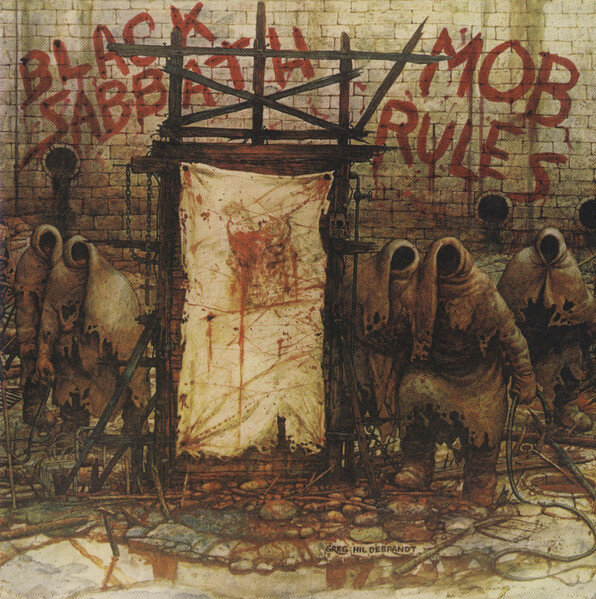 BLACK SABBATH, Mob Rules , 1981, 12-page, CD-Аудио