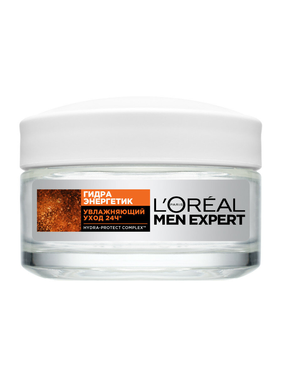 L'Oreal Paris Men Expert Гидра Энергетик Крем для лица "Увлажняющий уход 24ч", мужской, для всех типов кожи, 50 мл