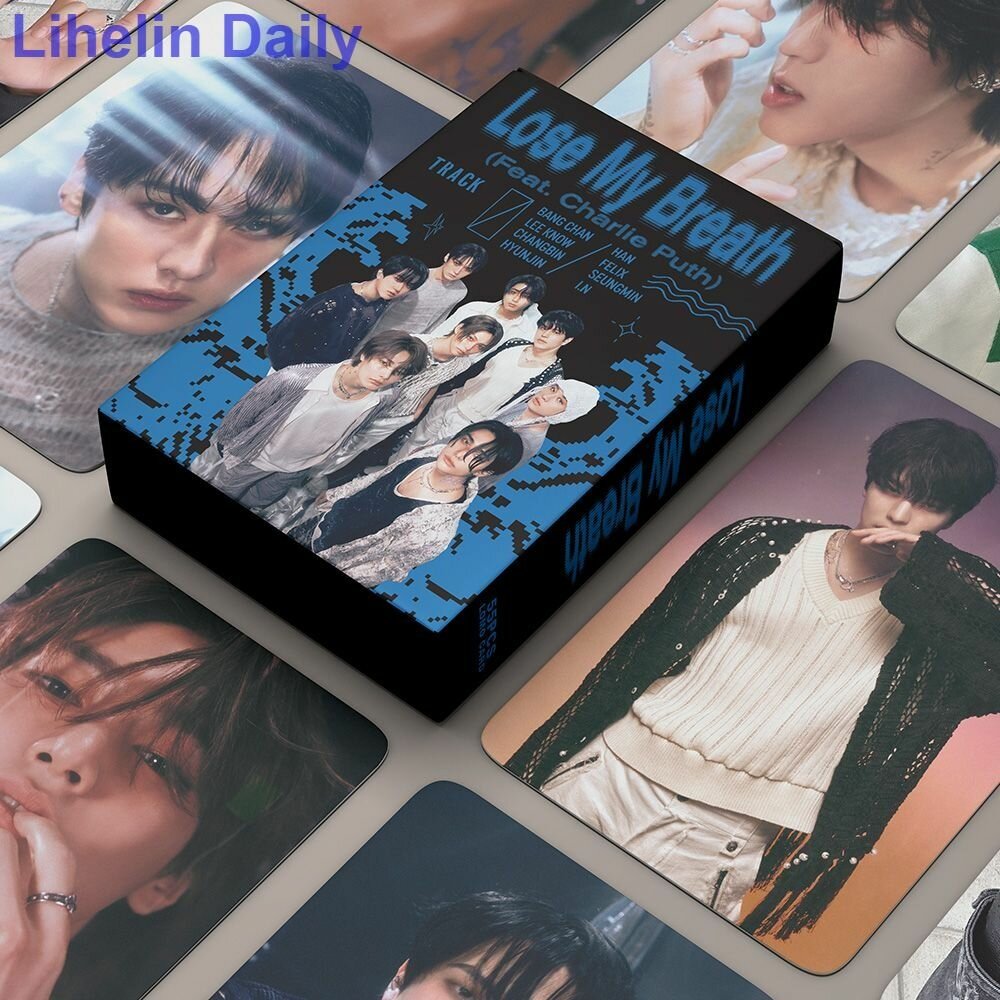 K-POP Kарточки Stray Kids 55 шт. Stray Kids альбом Lose My Breath Карты Кпоп Стрей Кидс ATE Плакат Набор Kарточек