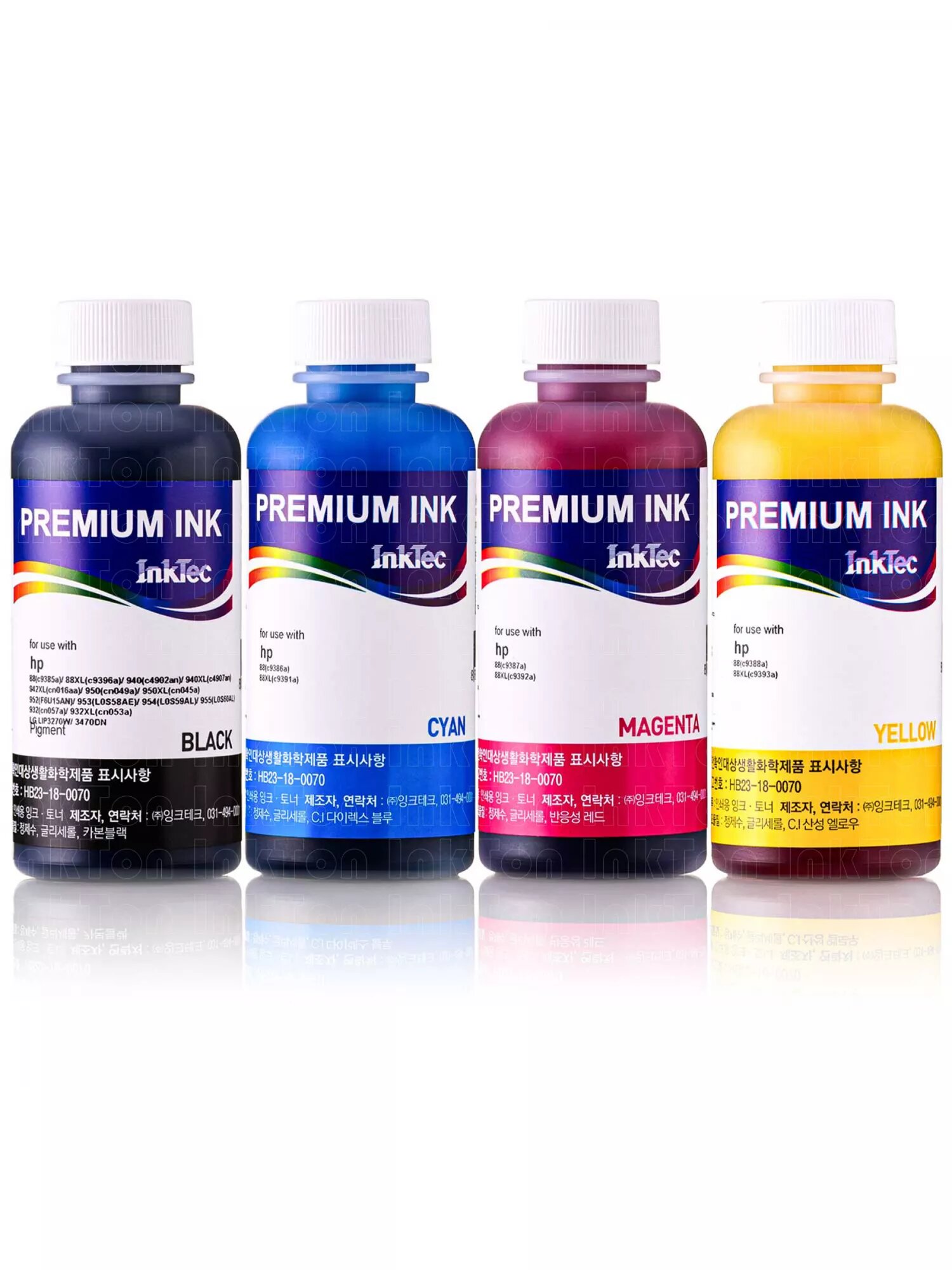 Чернила для принтера HP Designjet T120, T520, T125, T130, T525, T530, HP 711, 400 мл, комплект