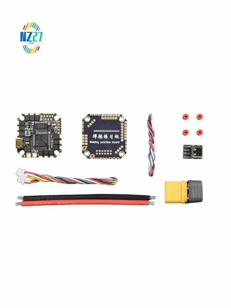(P S M J) Полетный Контроллер GHF722AIO-HD 40A AIO Baro OSD F722
