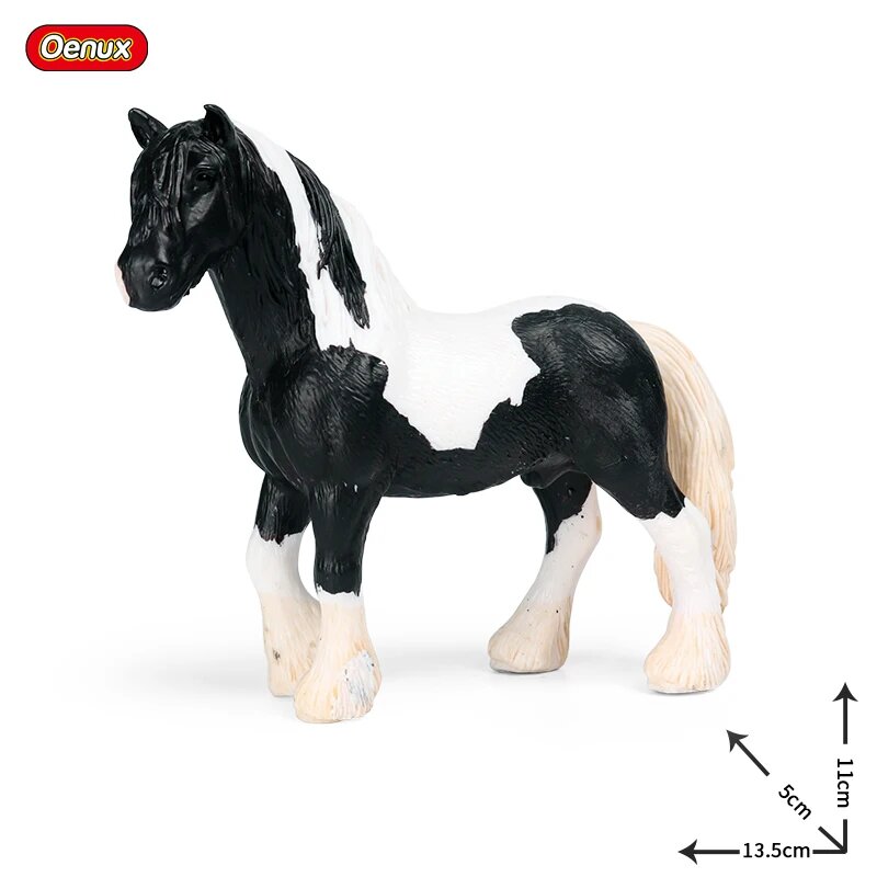 Фигурки Oenux Wild Steed Clydesdale Черный, without box