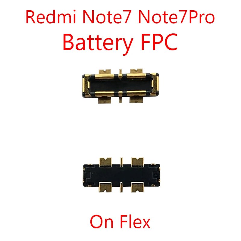 2 шт. 40-контактный ЖК-дисплей FPC коннектор на материнской плате для Xiaomi Redmi Note 7 8 Note 7 Note 8 Pro батарея USB зарядный док-порт