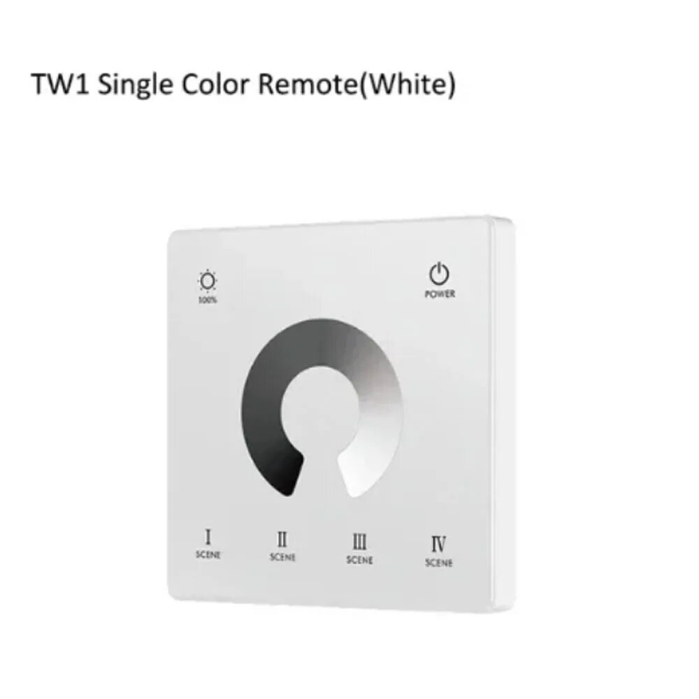 Tuya Smart WiFi/Zigbee Диммер 0/1-10В Белый, TW1 W only