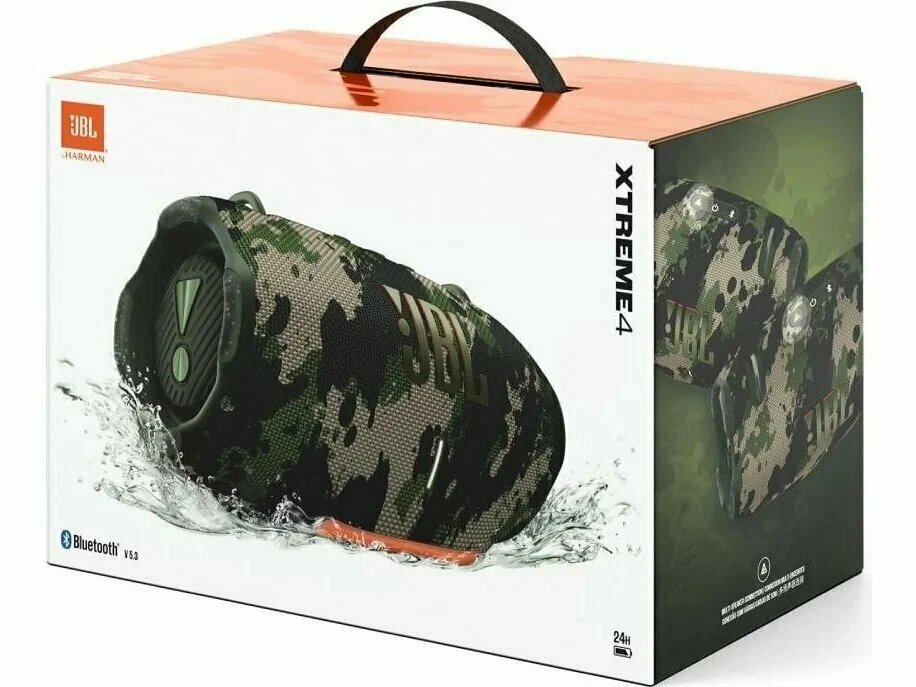 Портативная колонка JBL Xtreme 4 Squad, стерео, 100Вт , 24 ч