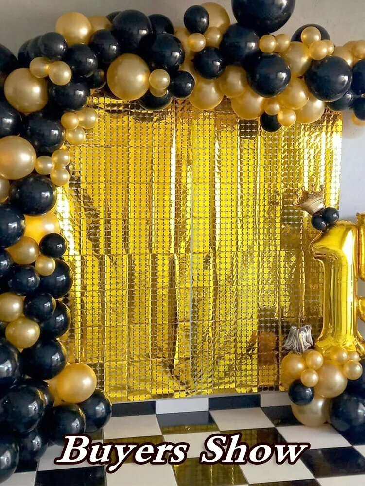 Дождик 200 см золотой 1 шт.