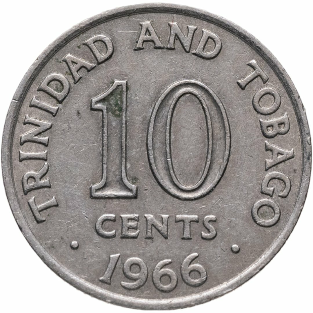 Тринидад и Тобаго 10 центов (cents) 1966