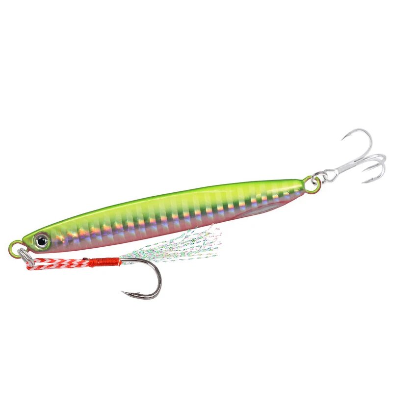 Джиг-приманка зеленая 17G 65MM C1-2 Hooks