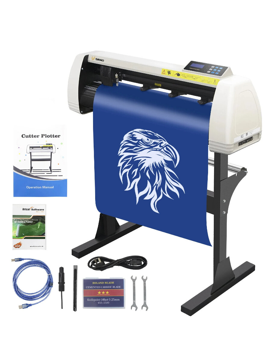 Гравировальный станок, резка до 600 мм, с мешком для отходов