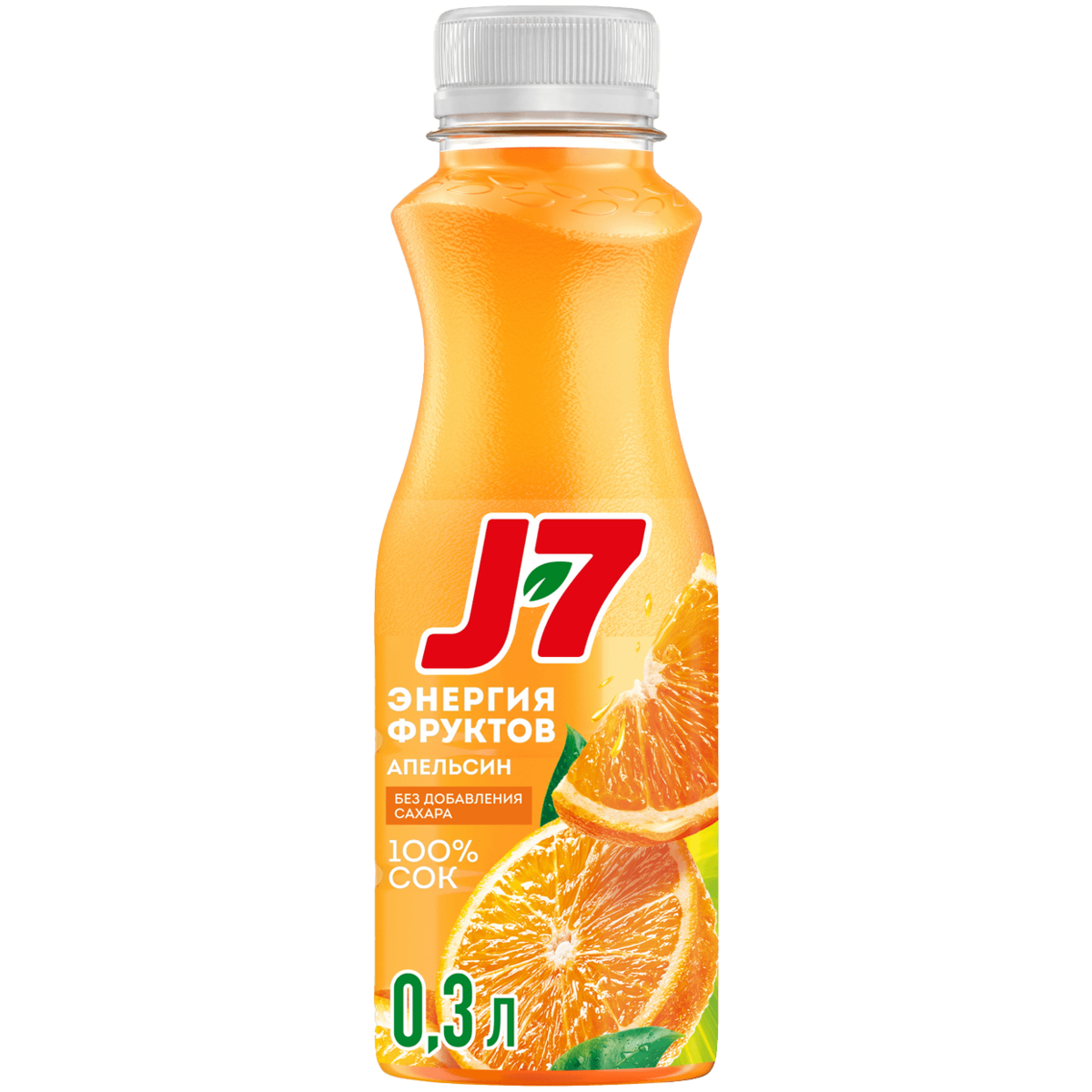 Сок J7 Апельсин с мякотью 0,3 л
