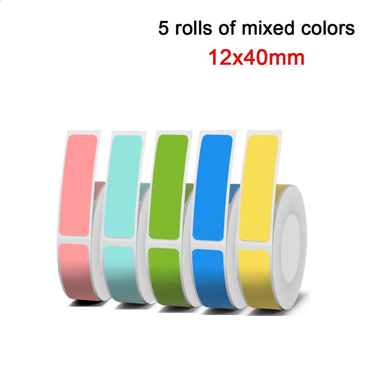 MarkLife P15 Термопринтер этикеток 5 rolls mix color