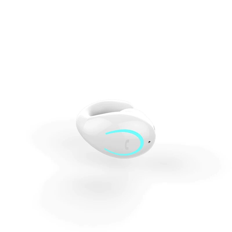 Стандартные беспроводные наушники True Wireless белые 10-часовая батарея без вставки в ухо для спорта