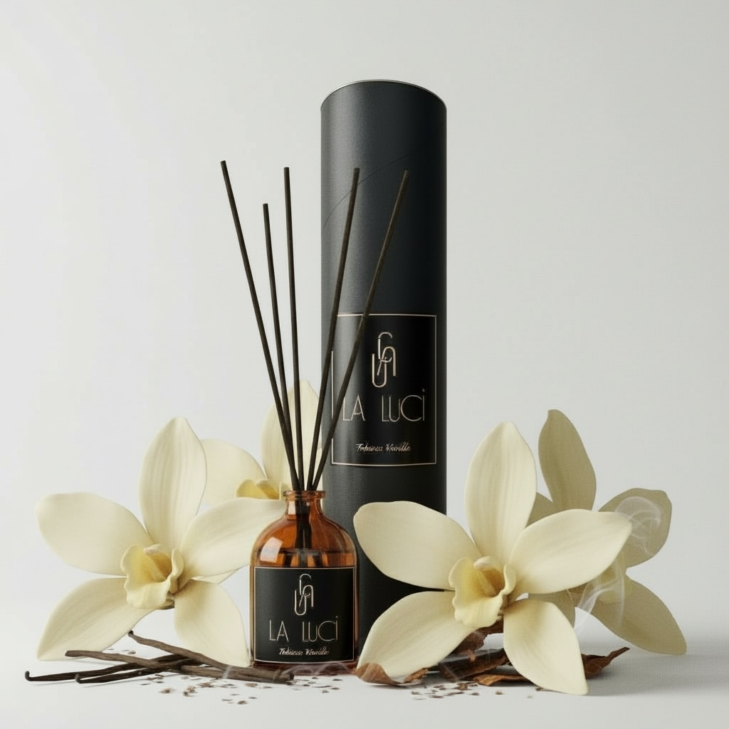 Аромадиффузор LA LUCI "Tobacco Vanilla", 50мл, для интерьера