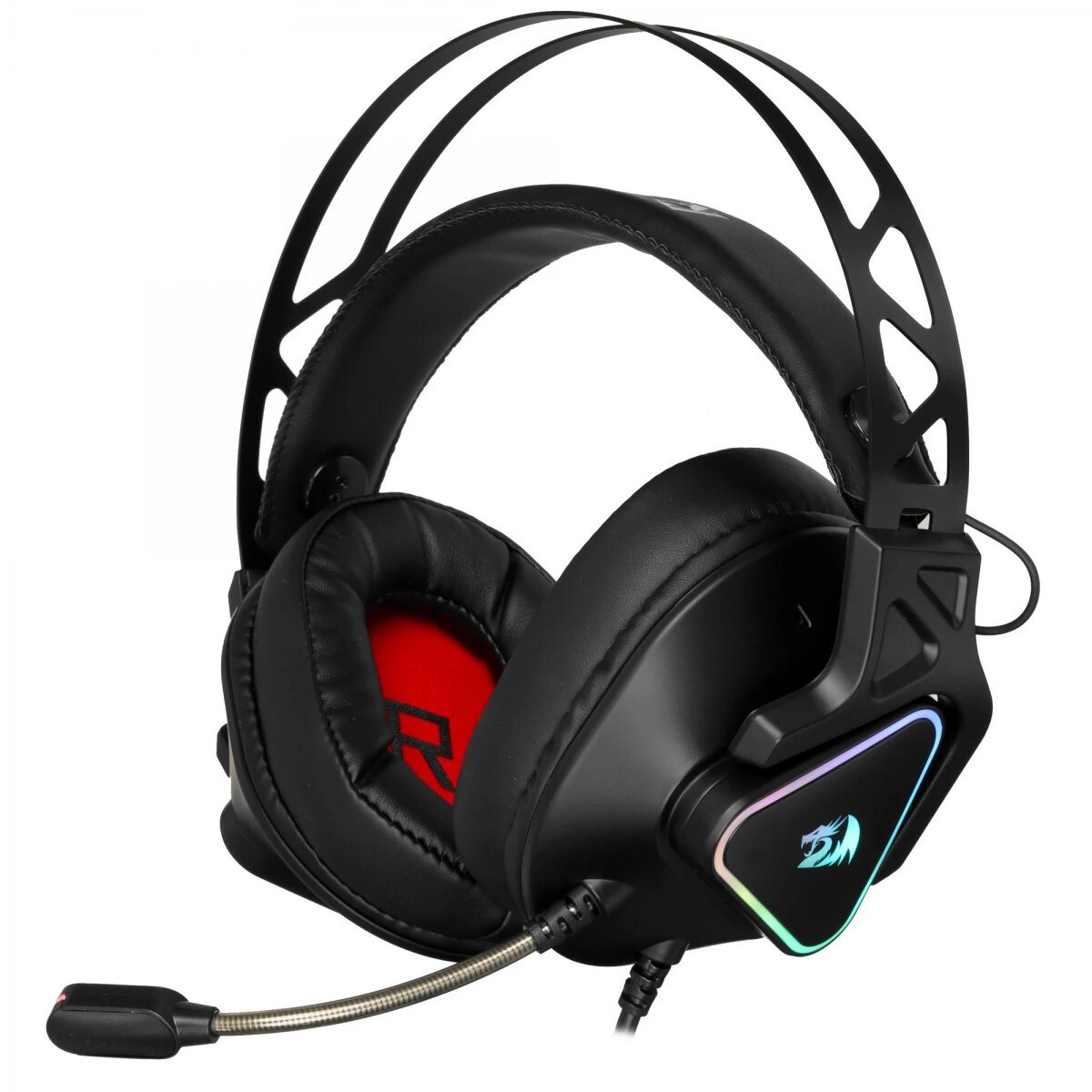 Гарнитура игровая Redragon Cadmus, для компьютера и игровых консолей, мониторные, черный [70712]