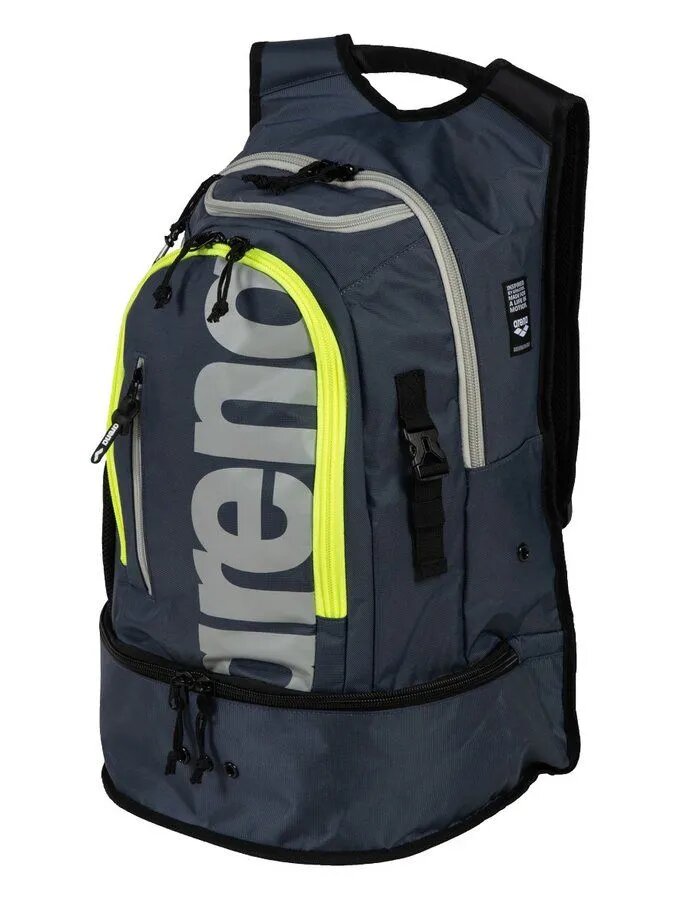 Рюкзак Arena для водных видов спорта и триатлона 55x40x30 см Navy-neon_yellow