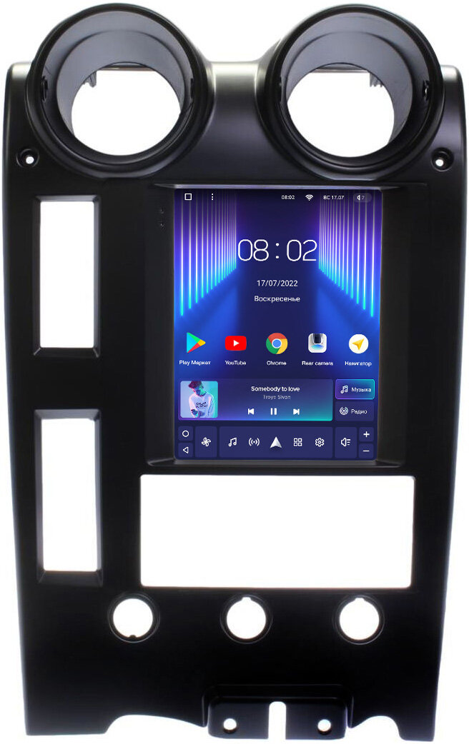 Штатная магнитола Hummer H2 2002-2007 Teyes TPRO 2 DS (Tesla) 9.7" 3/32 RM-HU005A Android 10 (4G-SIM, DSP, QLed)
