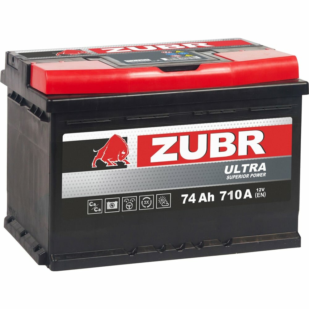 Низкий аккумулятор ZUBR Ultra