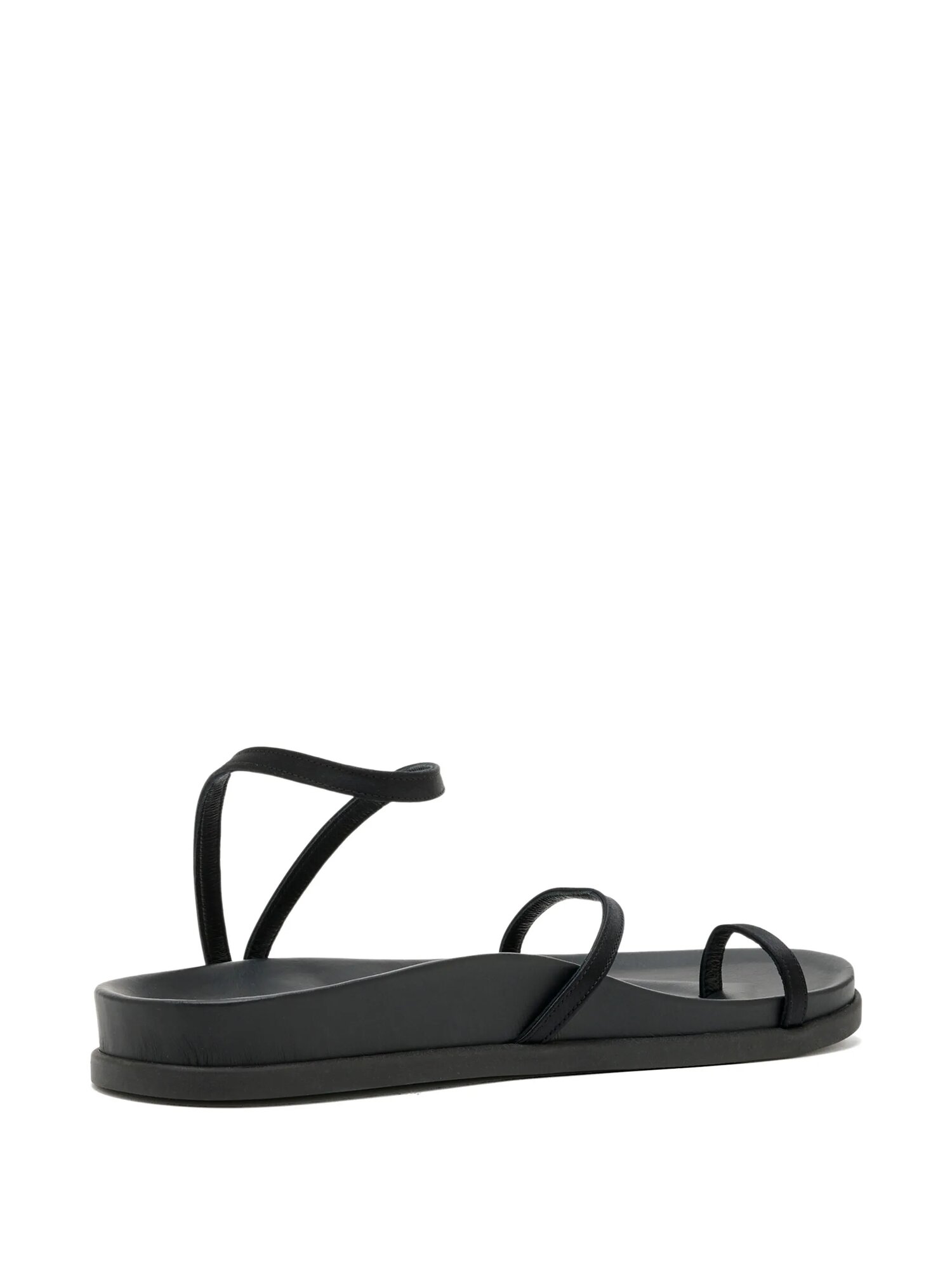 Босоножки Ancient Greek Sandals Footbed strap sandals, размер 39, black/black — фото 1