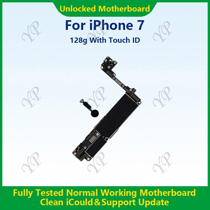 Материнская плата iPhone 7 128gb Black Touch ID