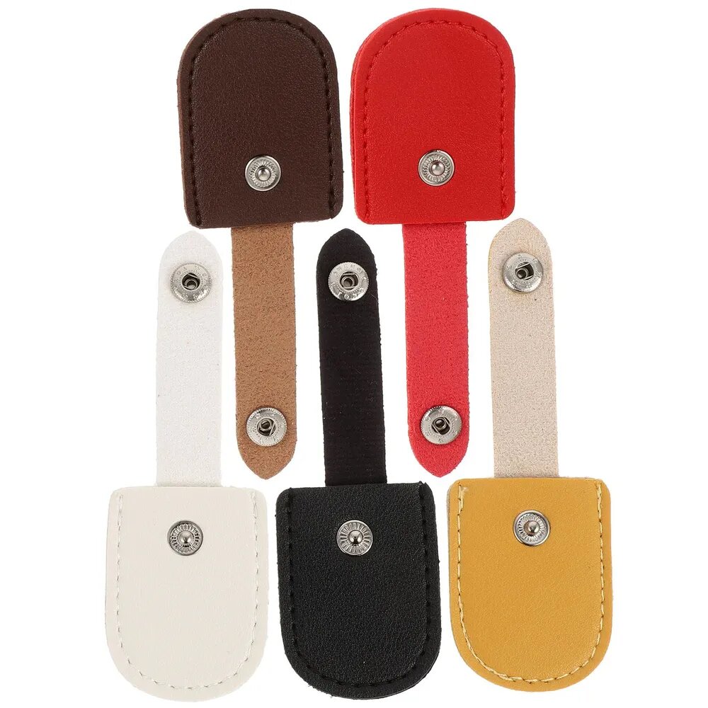 Чехлы Для Кусачек Кутикулы, Прочные И Простые В Дизайне, Из Пу, 5 Штук