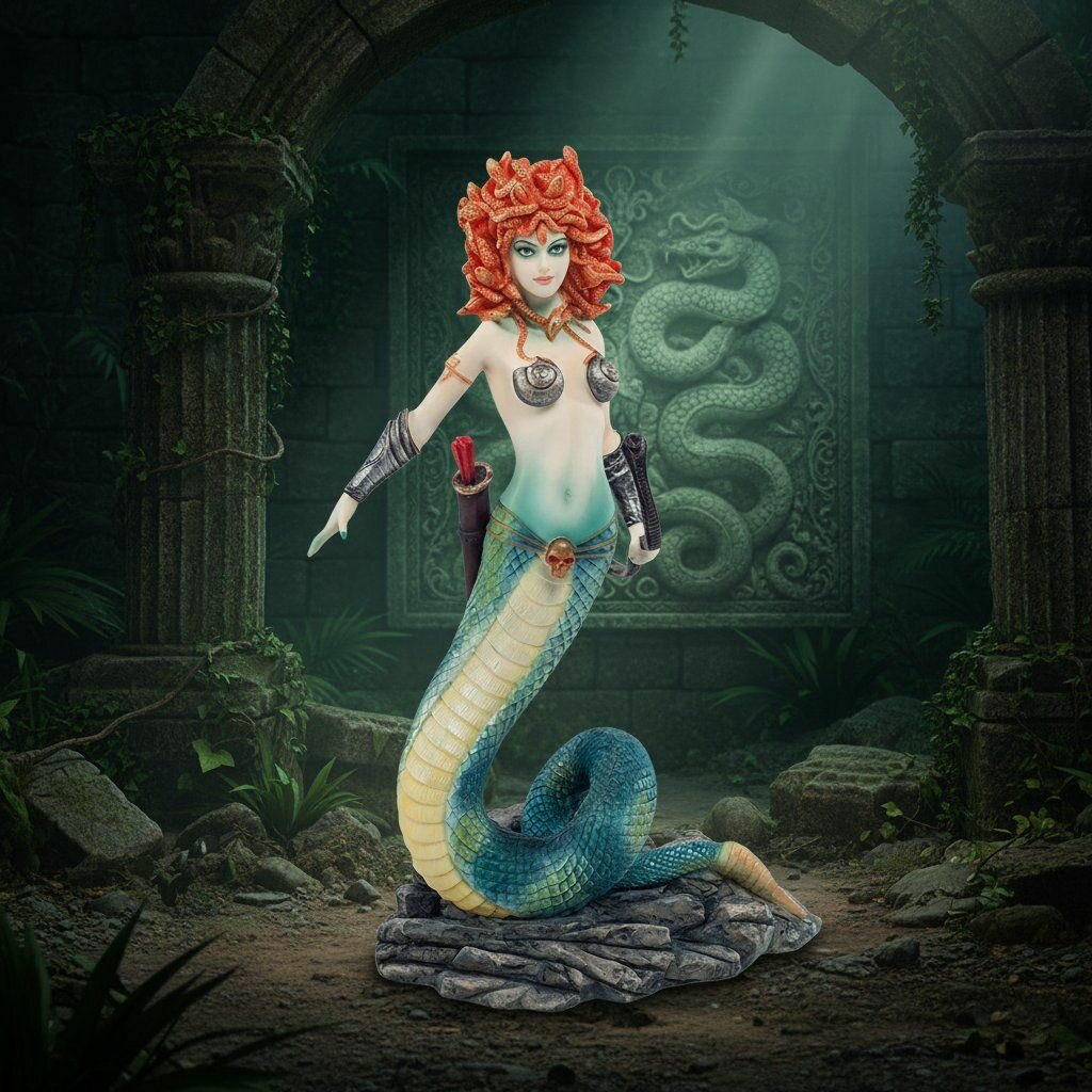 Статуэтка Медуза Горгона (Энн Стоукс)