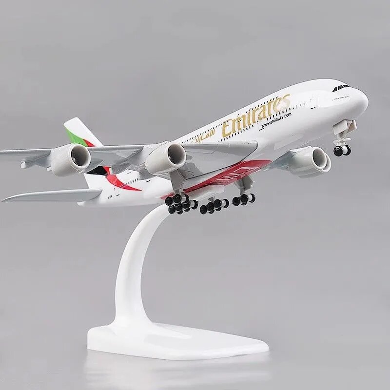1:400 модель самолета сплав Emirates a380 имитация Airbus с колесом, модельная коллекция самолетов