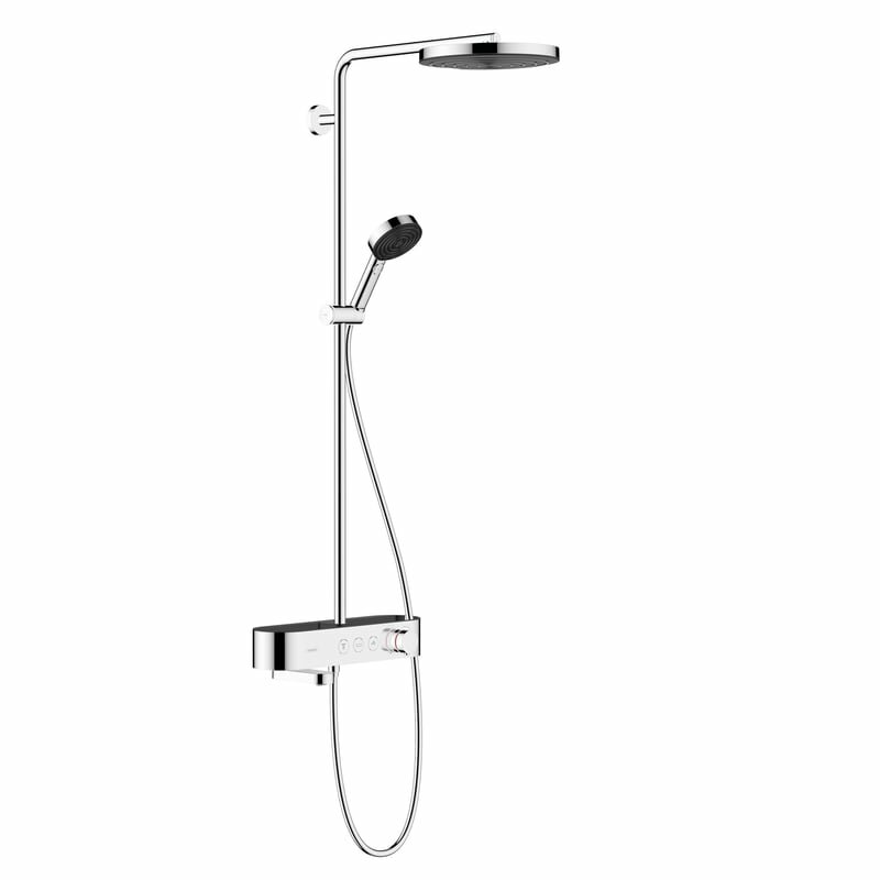 Душевая система hansgrohe Pulsify S 260 1jet с термостатом для ванны 24230000, хром