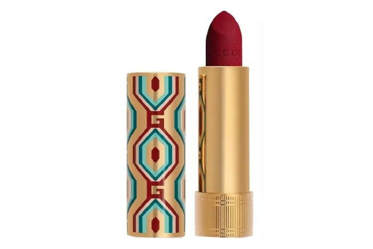 Помада женская GUCCI Pleuche Lipstick Arts Color Block, #509 Vivid Jennie, бархатная матовая, 3.5 г