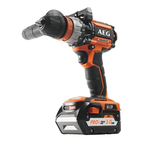 Дрель-шуруповерт аккумуляторная Aeg BSB18CBL LI-502C 4935459396