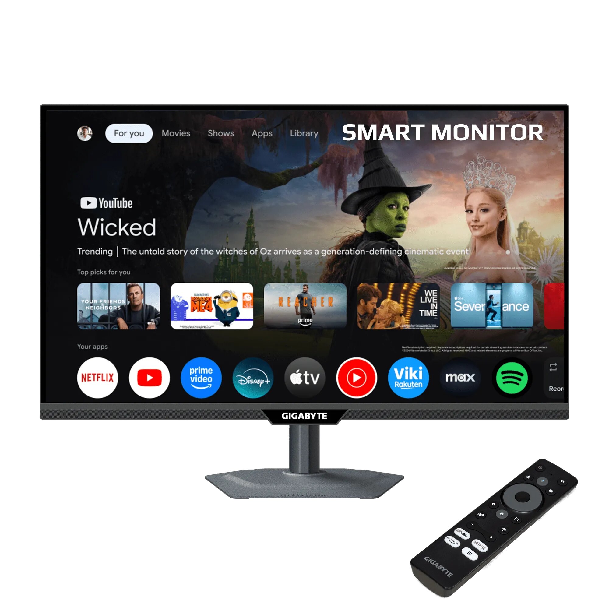 Монитор Gigabyte M27QS, 27 дюймов, IPS, 180 Гц, разрешение 2K 2560×1440