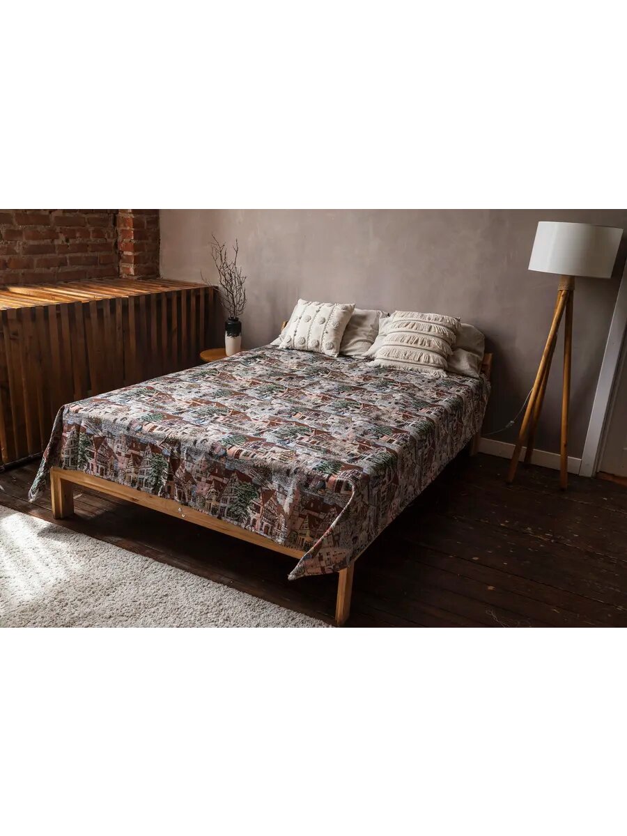 Покрывало на кровать и диван 150х200 см. гобелен