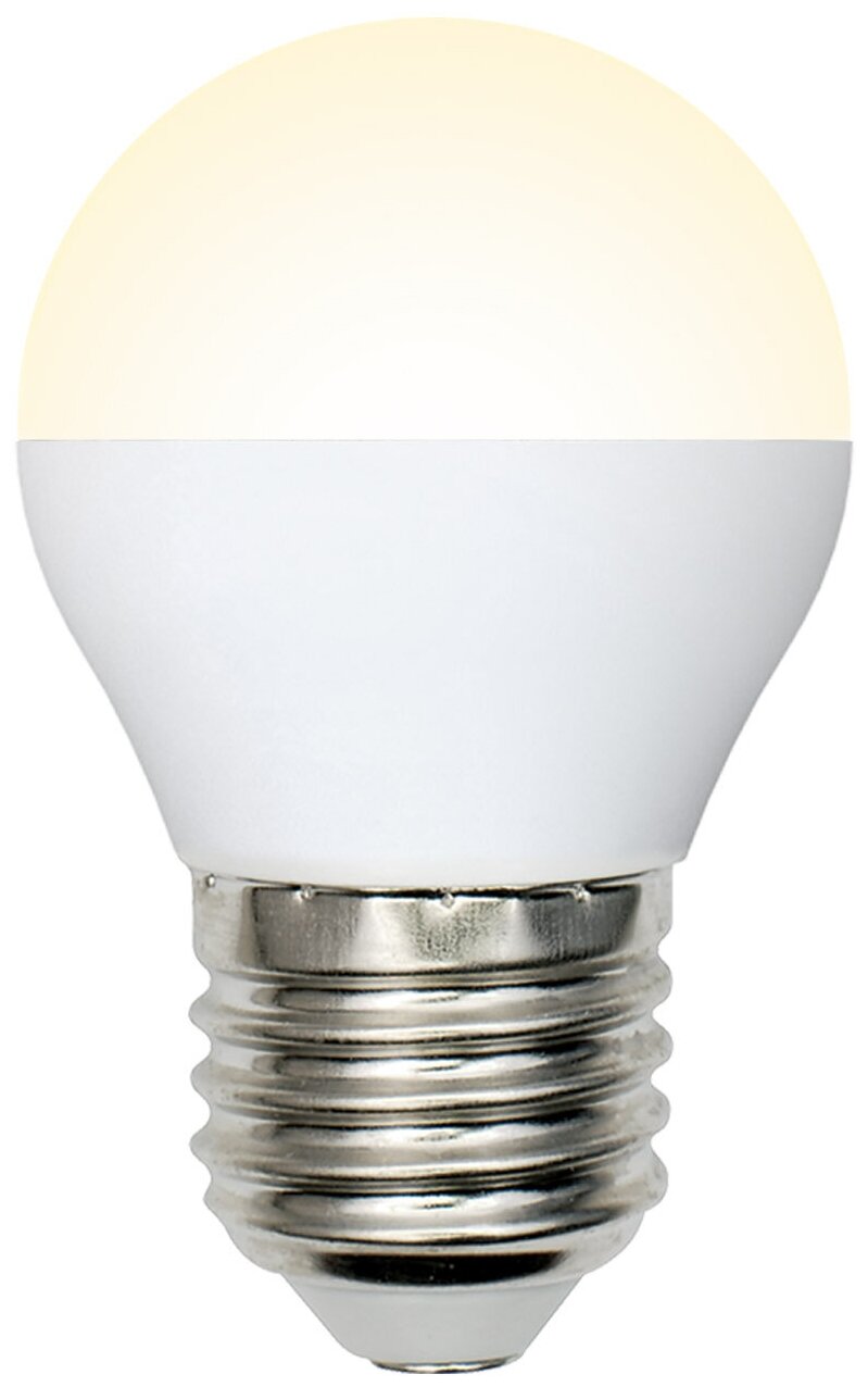 Лампа светодиодная E27 11W 3000K матовая LED-G45-11W/WW/E27/FR/NR UL-00003835 в упаковке 3 шт