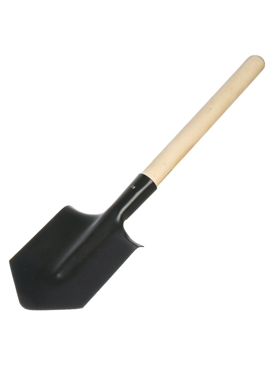 Лопата автотуристическая, с черенком, для рыбалки, штыковая