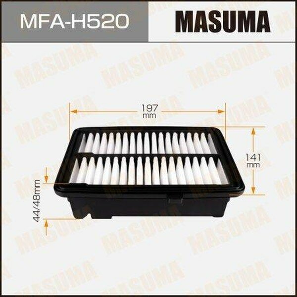 Фильтр воздушный MASUMA MFA-H520 Honda Hr-V 1.5, Jazz IV 1.3 05->