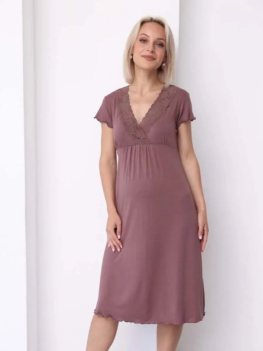 Сорочка для кормящих мам