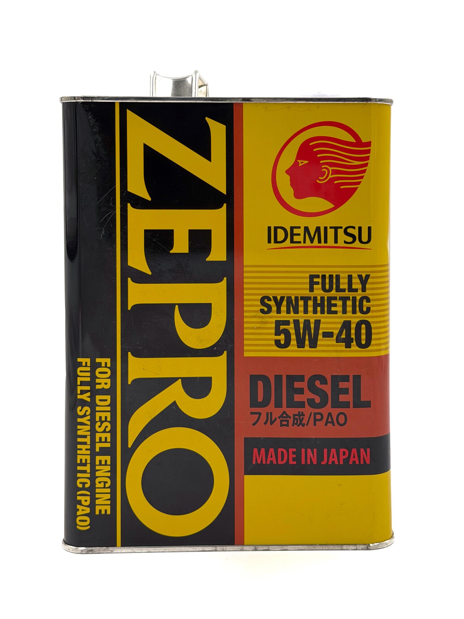 Масло моторное Idemitsu Zepro Diesel F-S 5W-40, 4 литра, синтетическое
