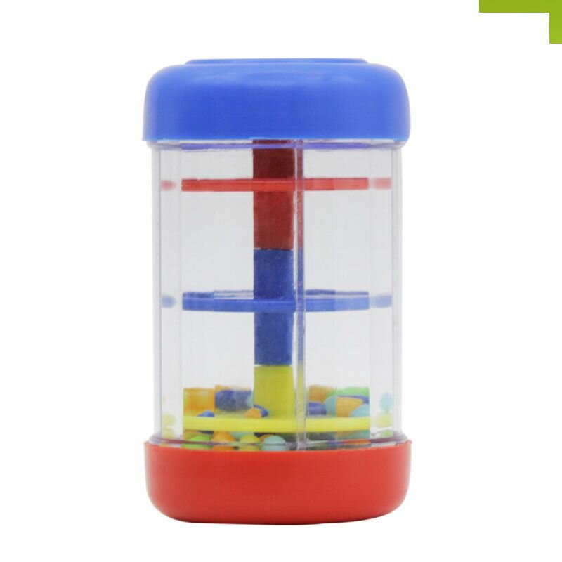 Детский дождевой динамик, игрушка с звуком капель дождя, обучающий помощник, размер 9.1X5.2X5.2CM