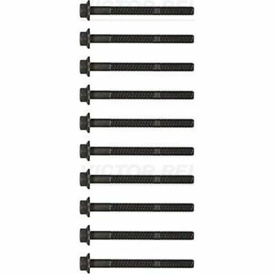 Комплект болтов ГБЦ VICTOR REINZ 14-32093-01 Fiat 500, Albea, Doblo, Panda, Punto, Strada 1.2, 1.4 99->, 10 шт