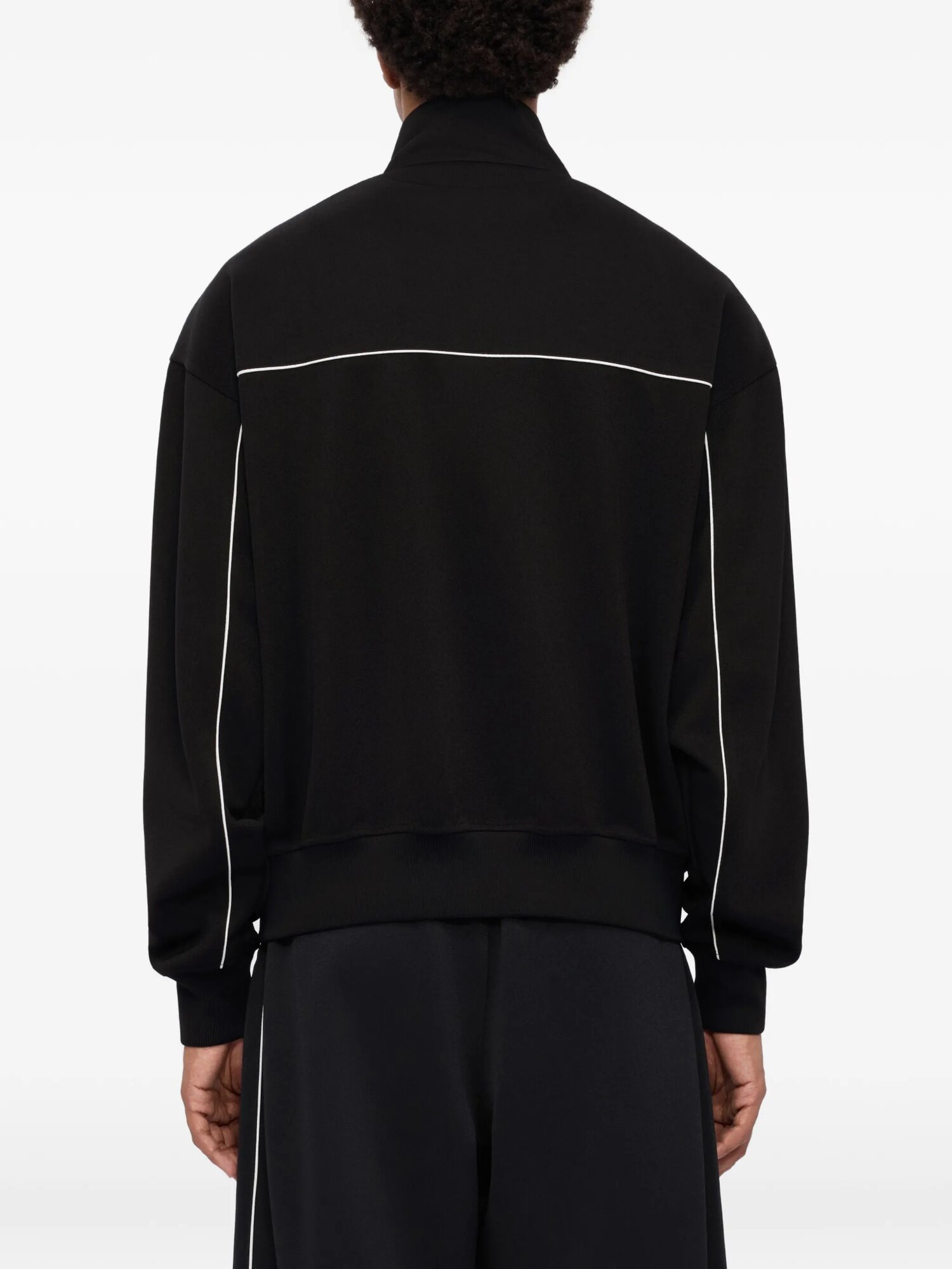 Толстовка MSGM, размер 42, , black/black — фото 1