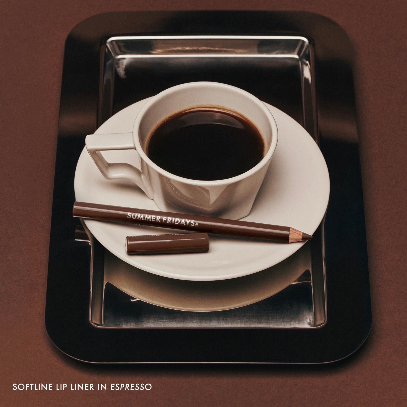 Summer Fridays Карандаш для губ Softline, Espresso 1.1гр