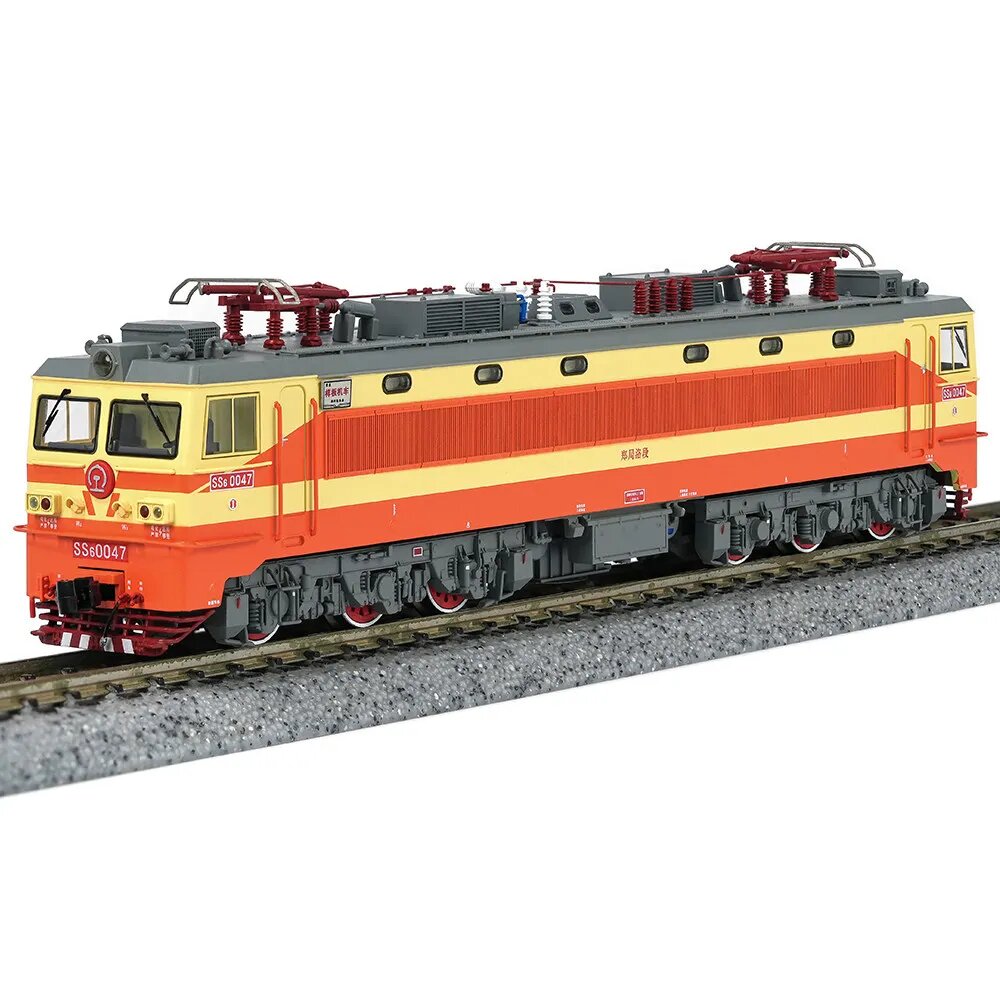 Модель поезда N 1/160: Электровоз SS6 с магнитным управлением, доступны различные варианты, реалистичная модель, игрушка-подарок для мальчиков
